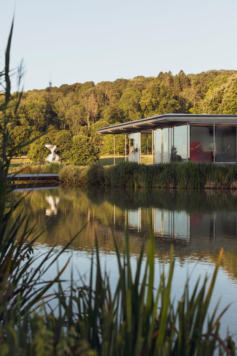 Imagine yourself here: Experience The Island Pavilion - Wormsley